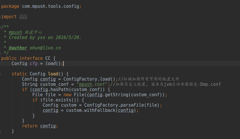 Mpush 搭建开发环境 - 链滴